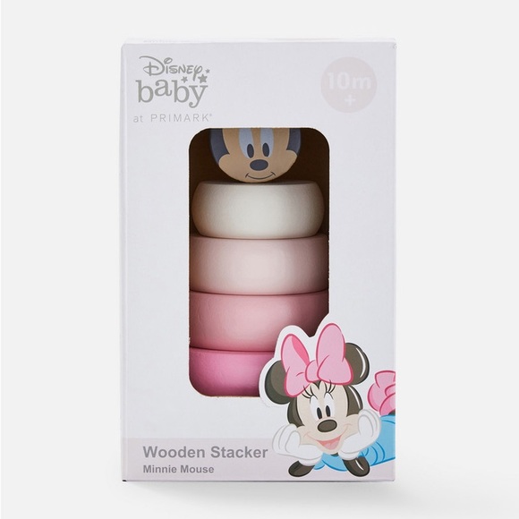 Disney | Accessories | Disneys Minnie Mouse Wooden Stacker Toy | Poshmark